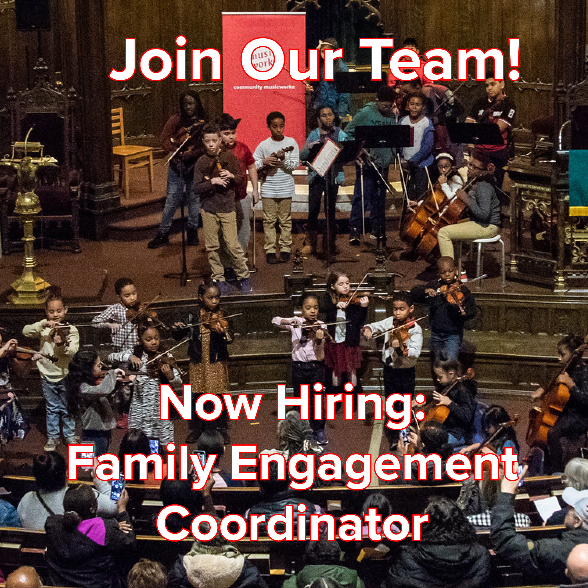 Join Our Team as a Family Engagement Coordinator - Community MusicWorks